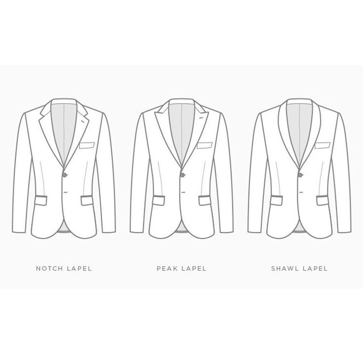 What are the different Jacket Lapel styles? What are Suit Lapel types ...